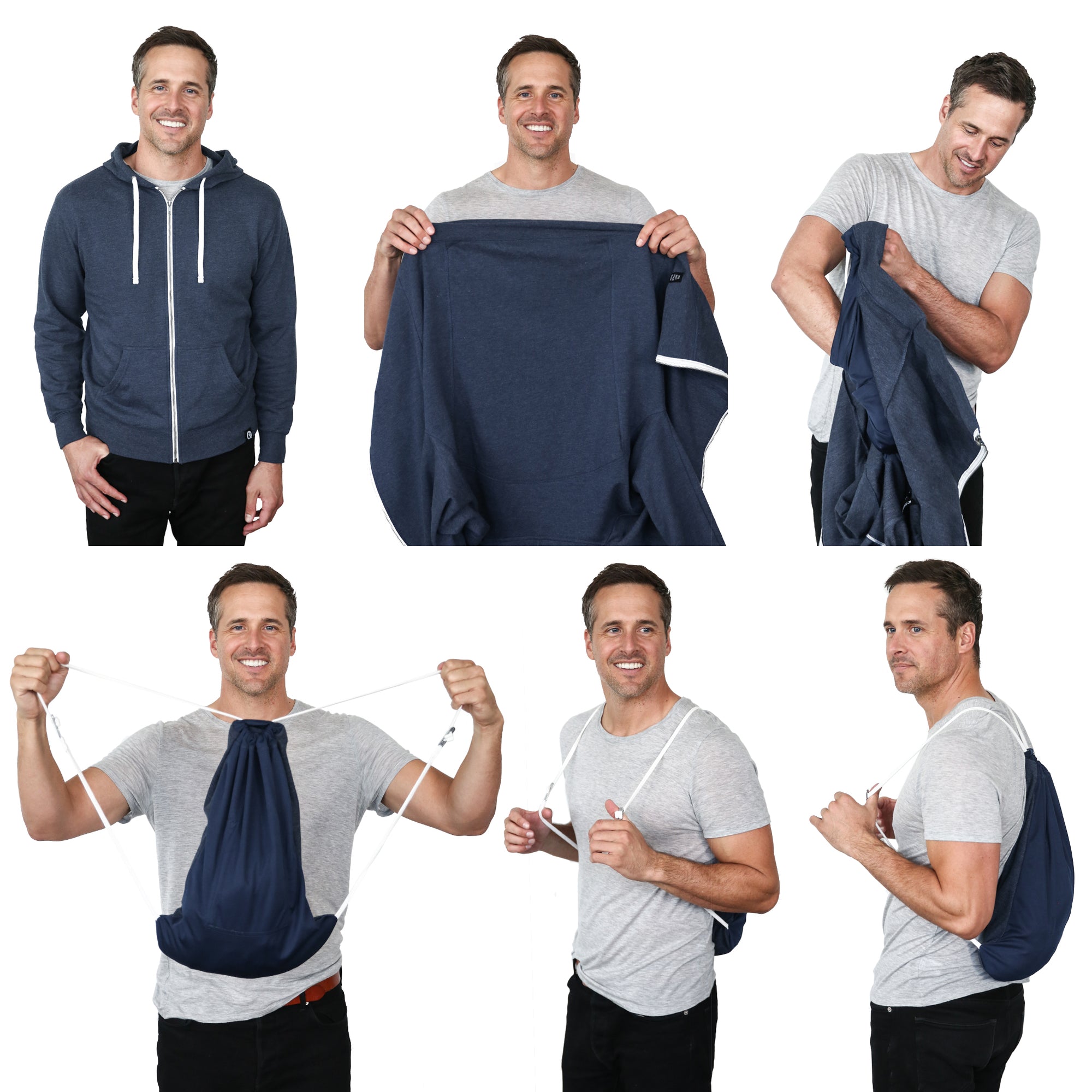 Hero Hoodie Classic (Pacific Navy) - Quikflip Apparel