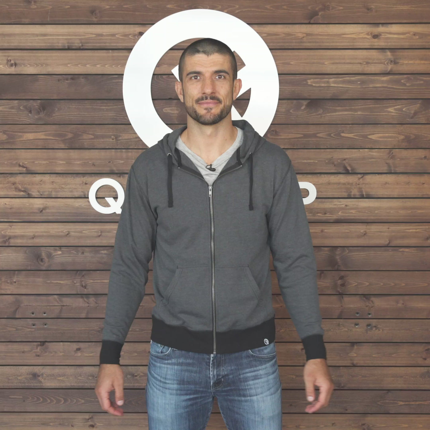 Hero Hoodie Classic (Black) - Quikflip Apparel